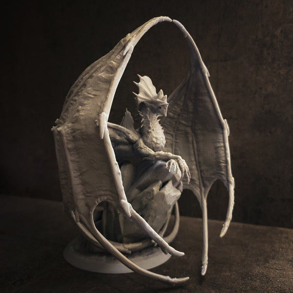 Zyrki, the Crowned Dragon - 12K miniature - DnD – Tabletopprint